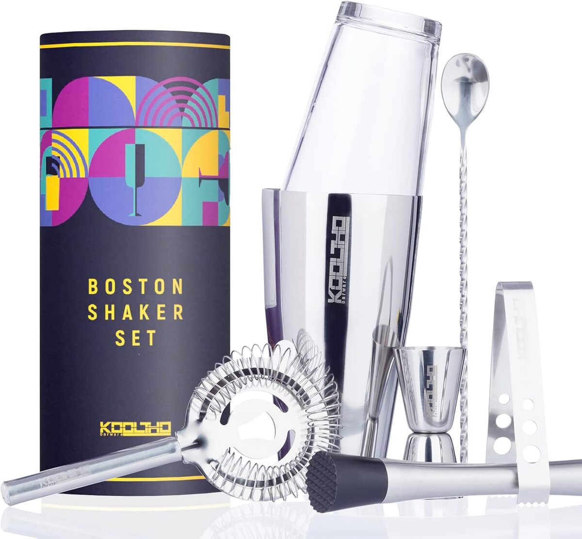 Kit barman Boston : le test du coffret cocktails ultime