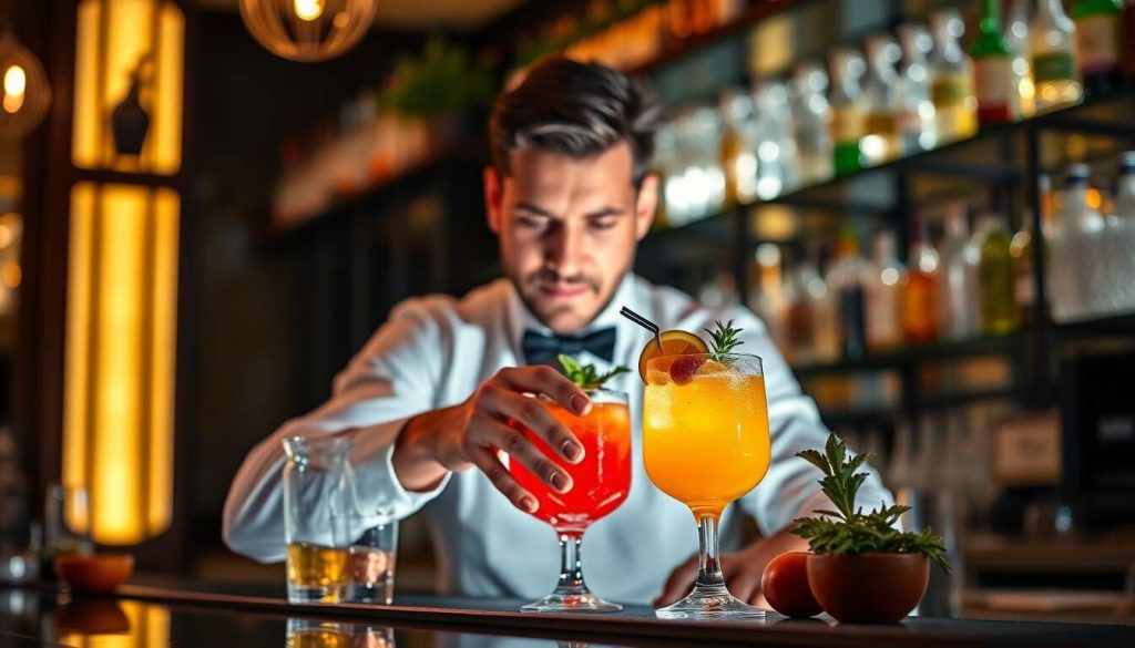 Découvrez l'art du barman : secrets pour des cocktails exquis