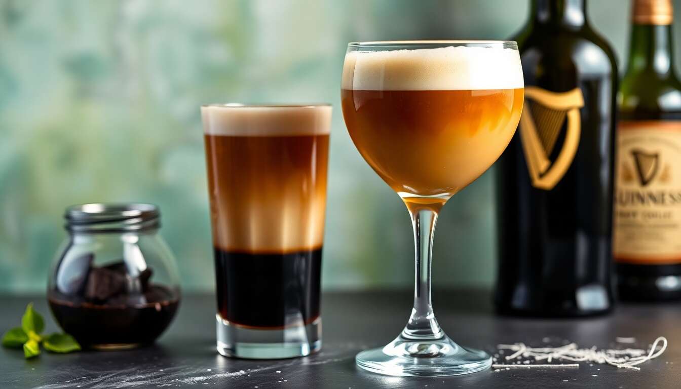 Découvrez Le Cocktail Parfait : le Baby Guinness