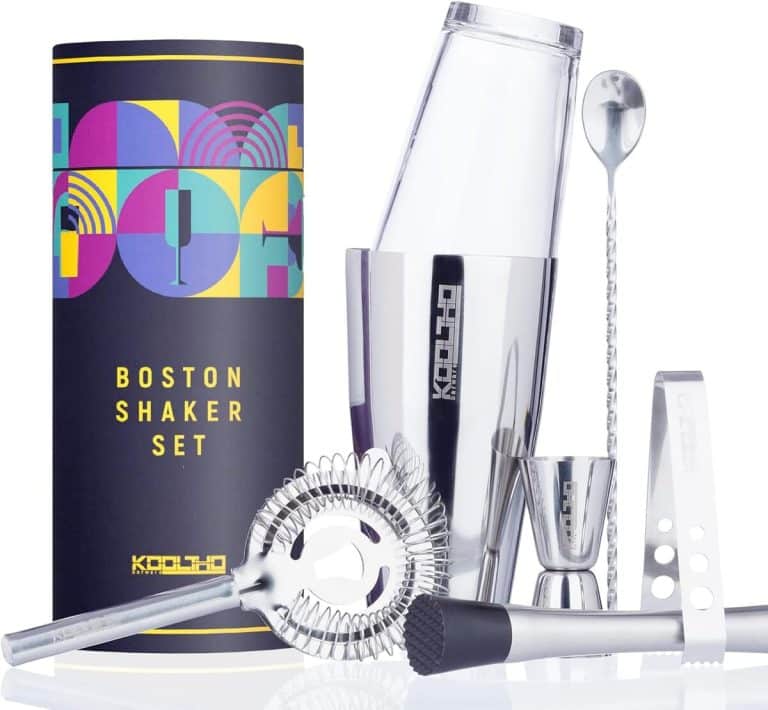 Test du kit barman shaker Boston professionnel : l'indispensable pour ...